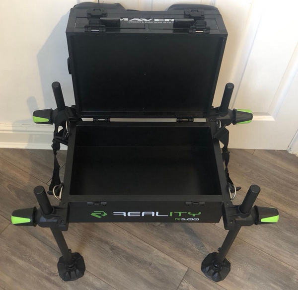 MAVER Reality R100 2 Drawer Fishing Seat Box Review